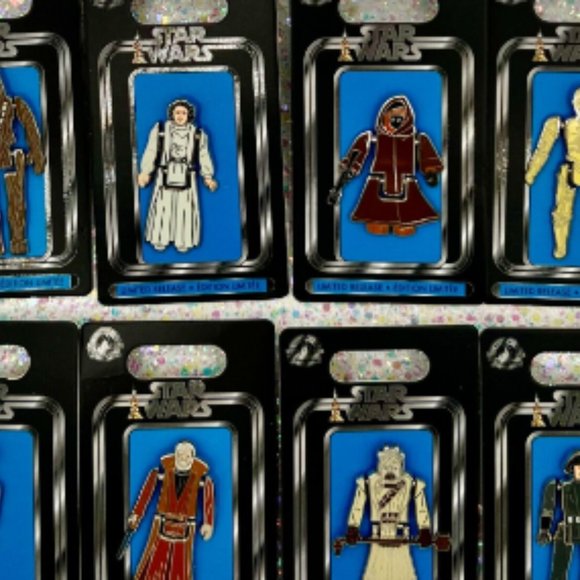 Star Wars | Other | Disney Pins Star Wars Action Figures Surprise Bag ...